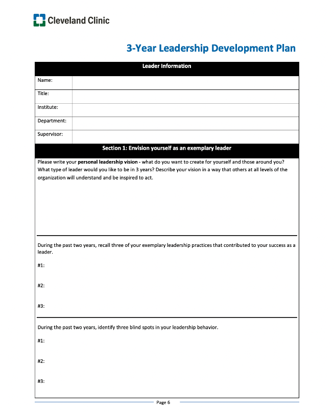 Nurture Your Future Leaders 7 Individual Development Plan Examples For